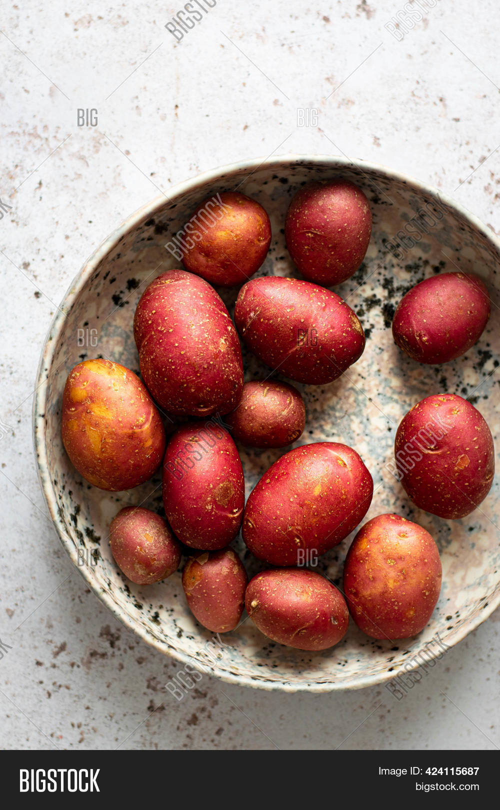 Raw Ruby Gem Potatoes Image & Photo (Free Trial) | Bigstock