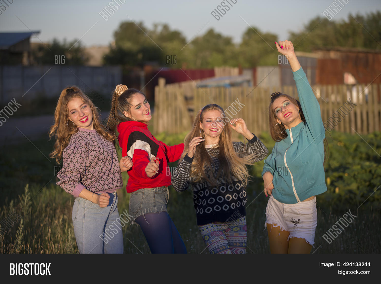 Girls Style Nineties. Image & Photo (Free Trial) | Bigstock