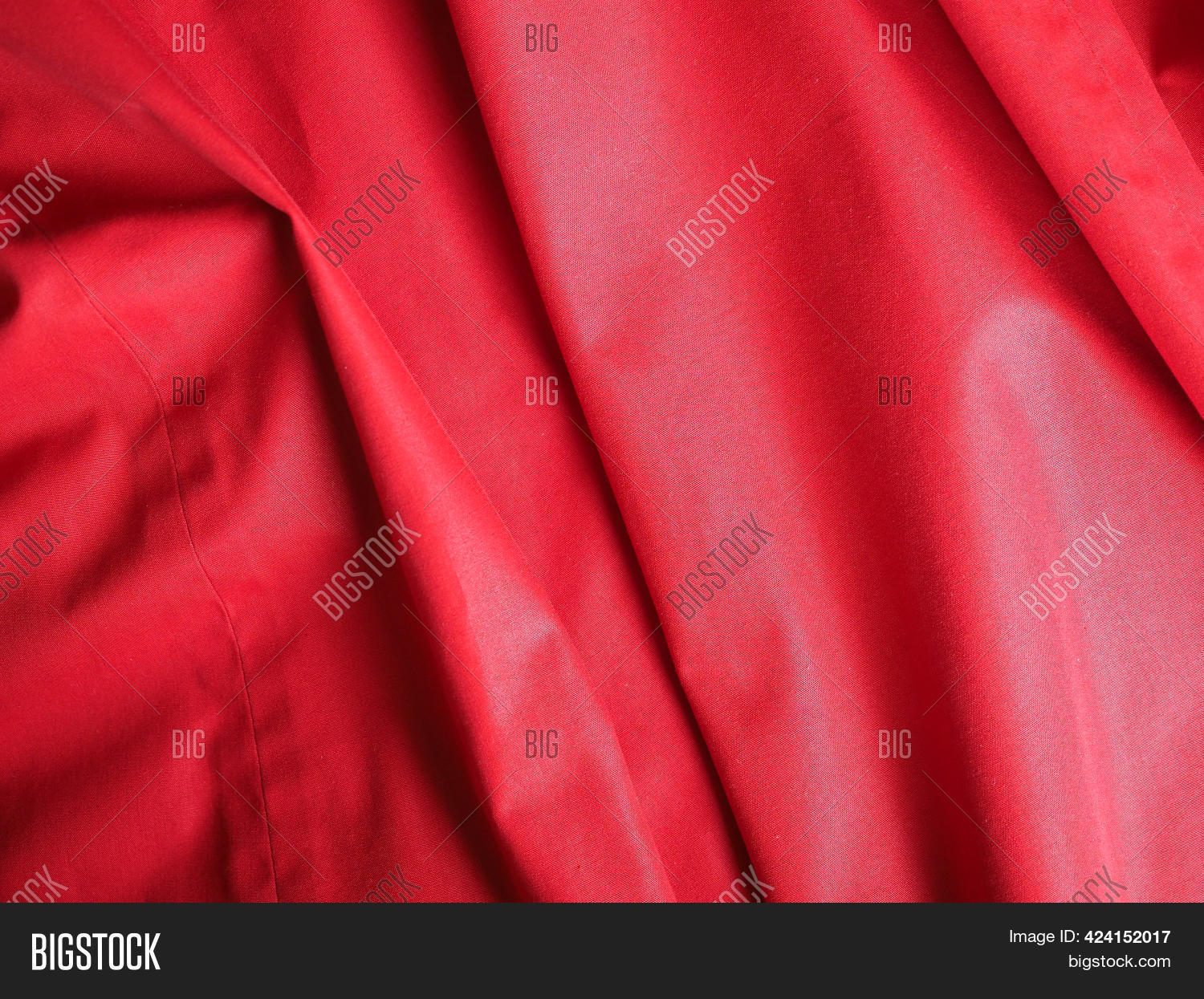 Rippled Red Polyester Image & Photo (Free Trial) | Bigstock