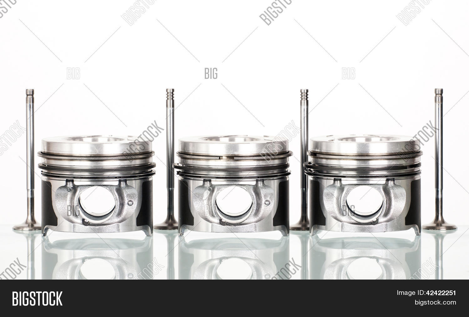 Pistons Isolated On Image & Photo (Free Trial) | Bigstock