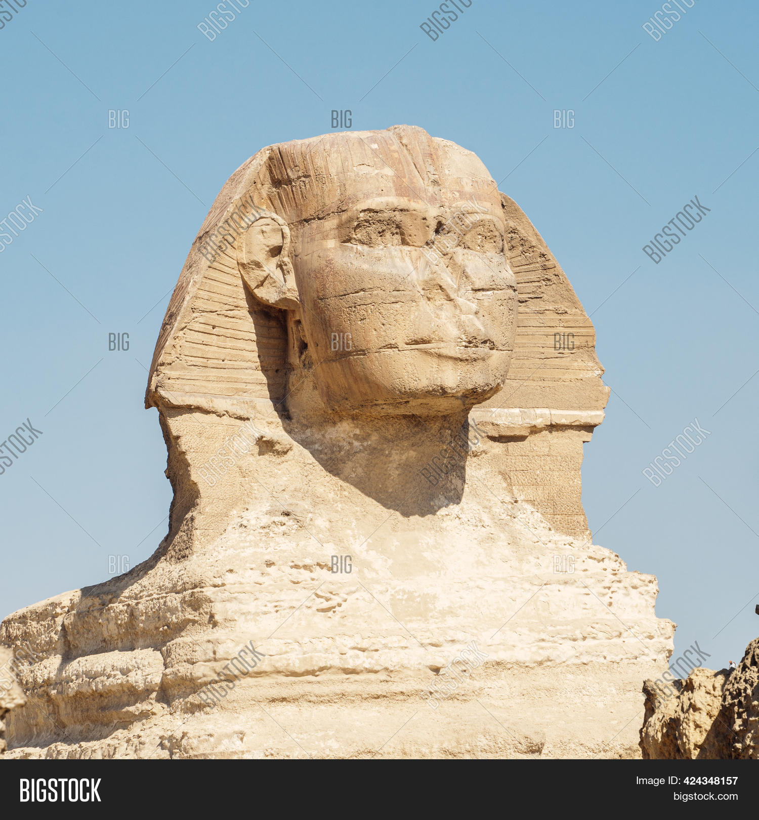 Close Great Sphinx Image & Photo (Free Trial) | Bigstock
