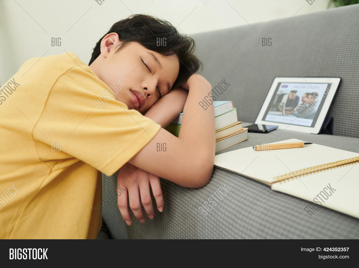 Tired Teenage Boy Image & Photo (Free Trial) | Bigstock
