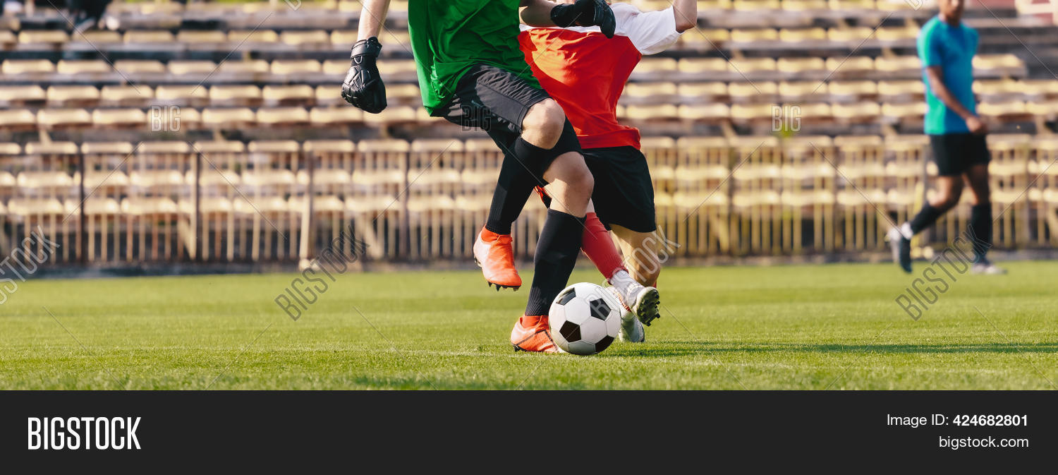 Two Football Players Image & Photo (Free Trial) | Bigstock