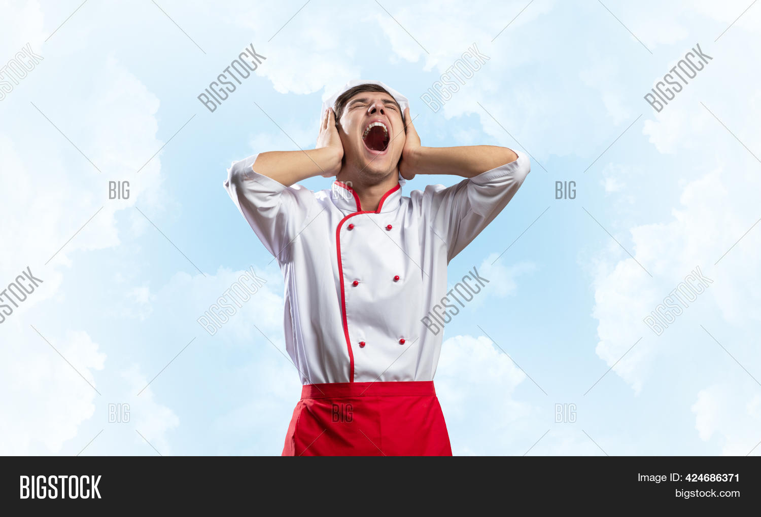Young Male Chef Image & Photo (Free Trial) | Bigstock