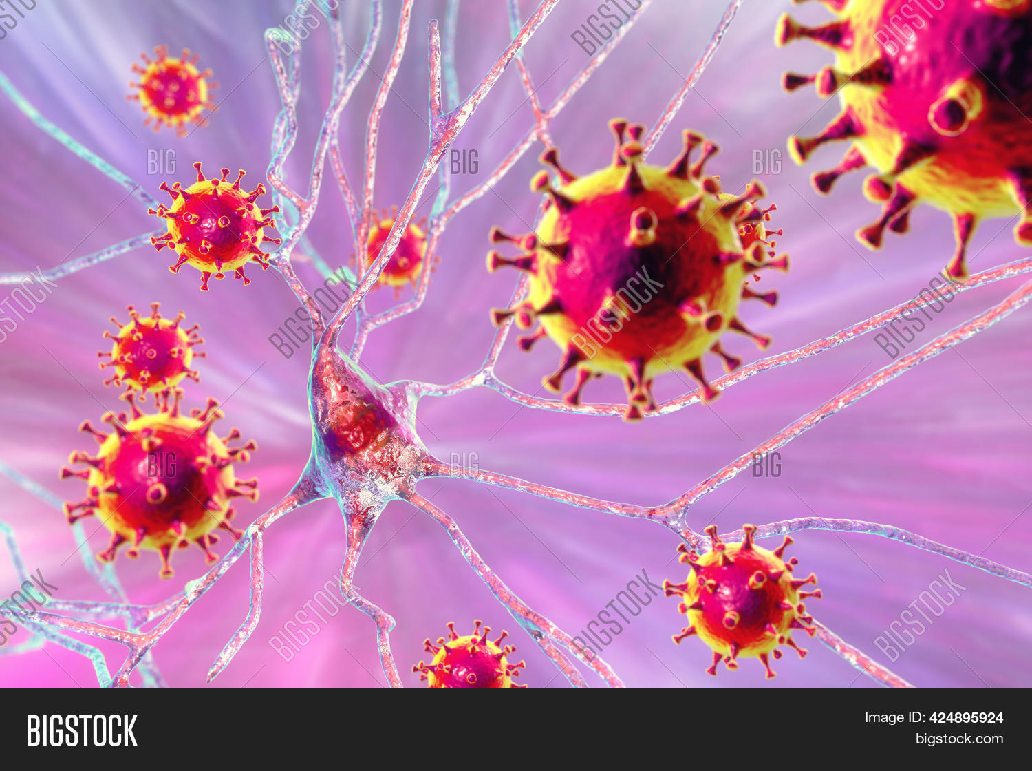 Viruses Infecting Image & Photo (Free Trial) | Bigstock
