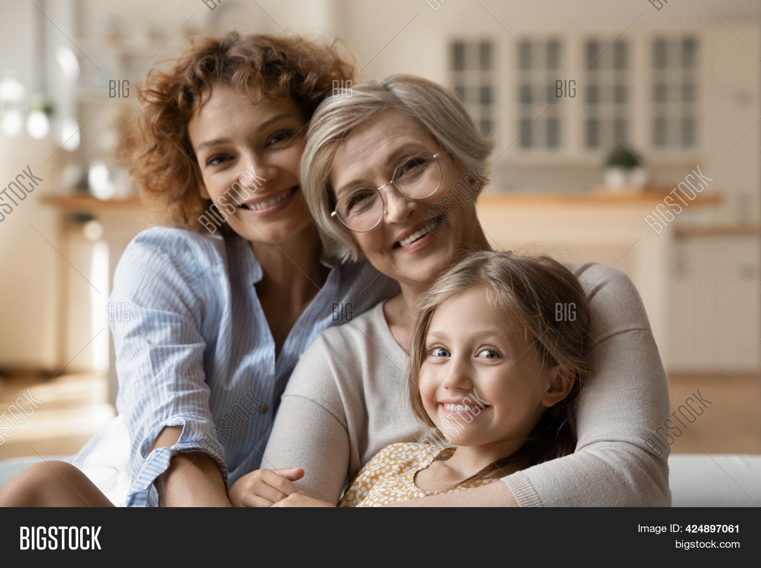Happy Bonding Three Image & Photo (Free Trial) | Bigstock