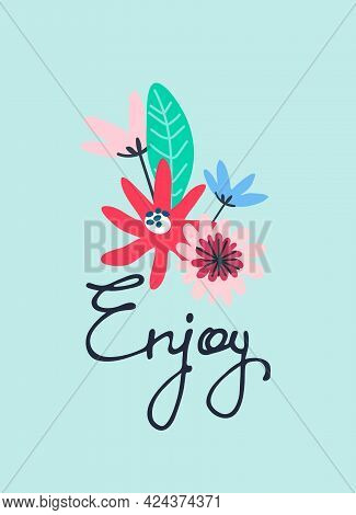 Enjoy Vector Design Vector & Photo (Free Trial) | Bigstock