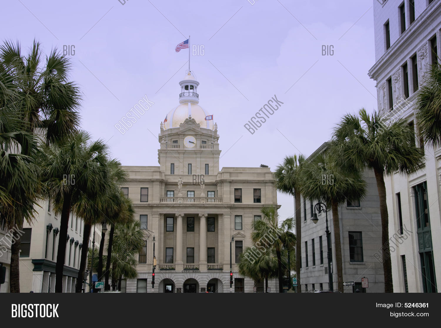 Savannah City Hall Image & Photo (Free Trial) | Bigstock