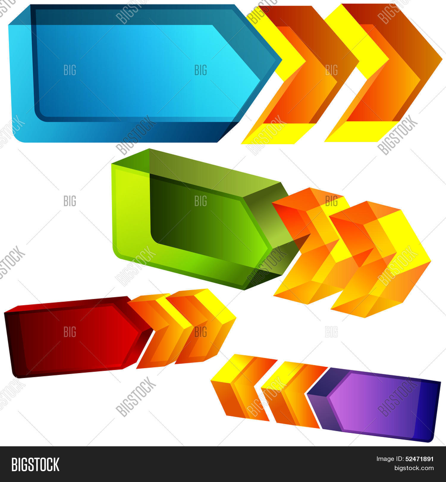 Image Set 3d Vector & Photo (Free Trial) | Bigstock