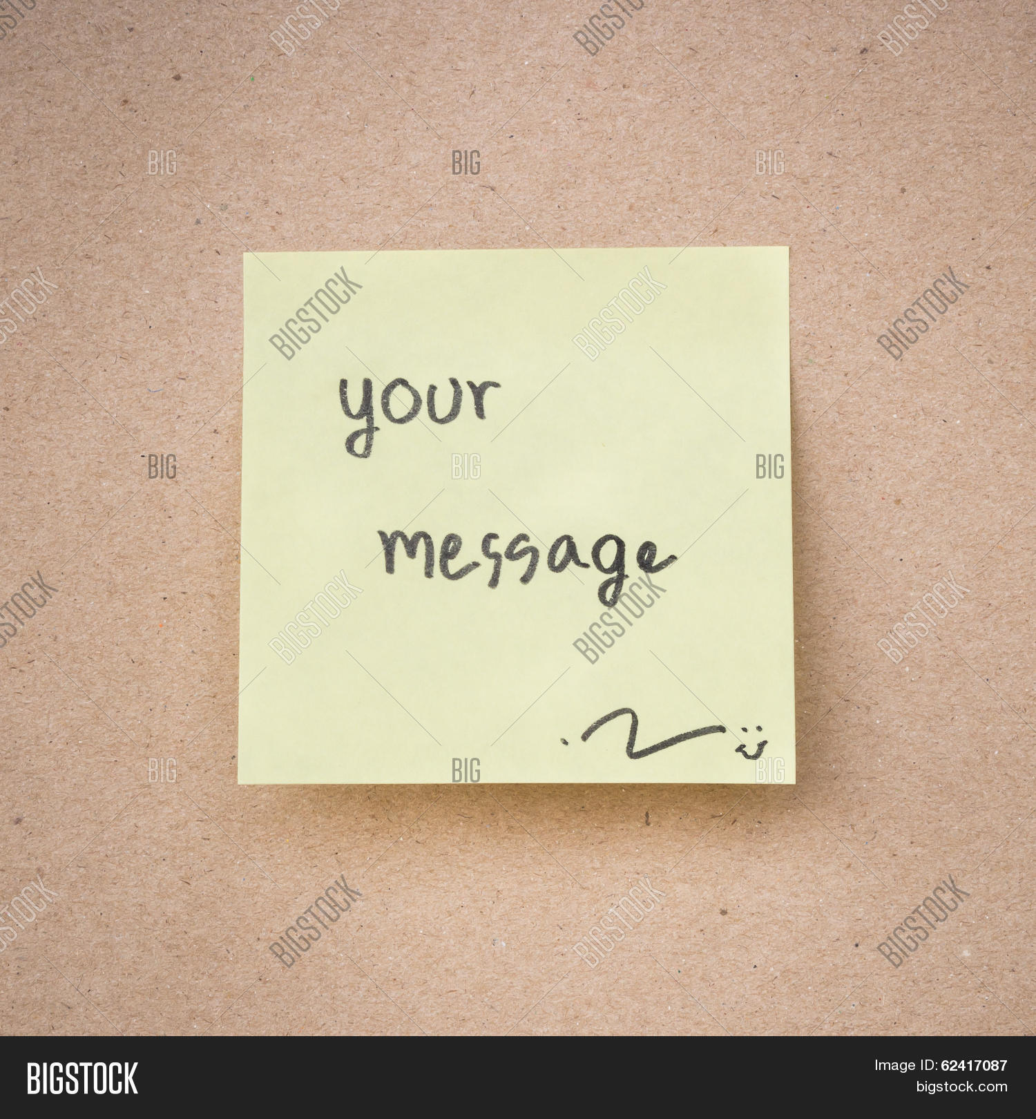 Yellow Sticky Note Image & Photo (Free Trial) | Bigstock