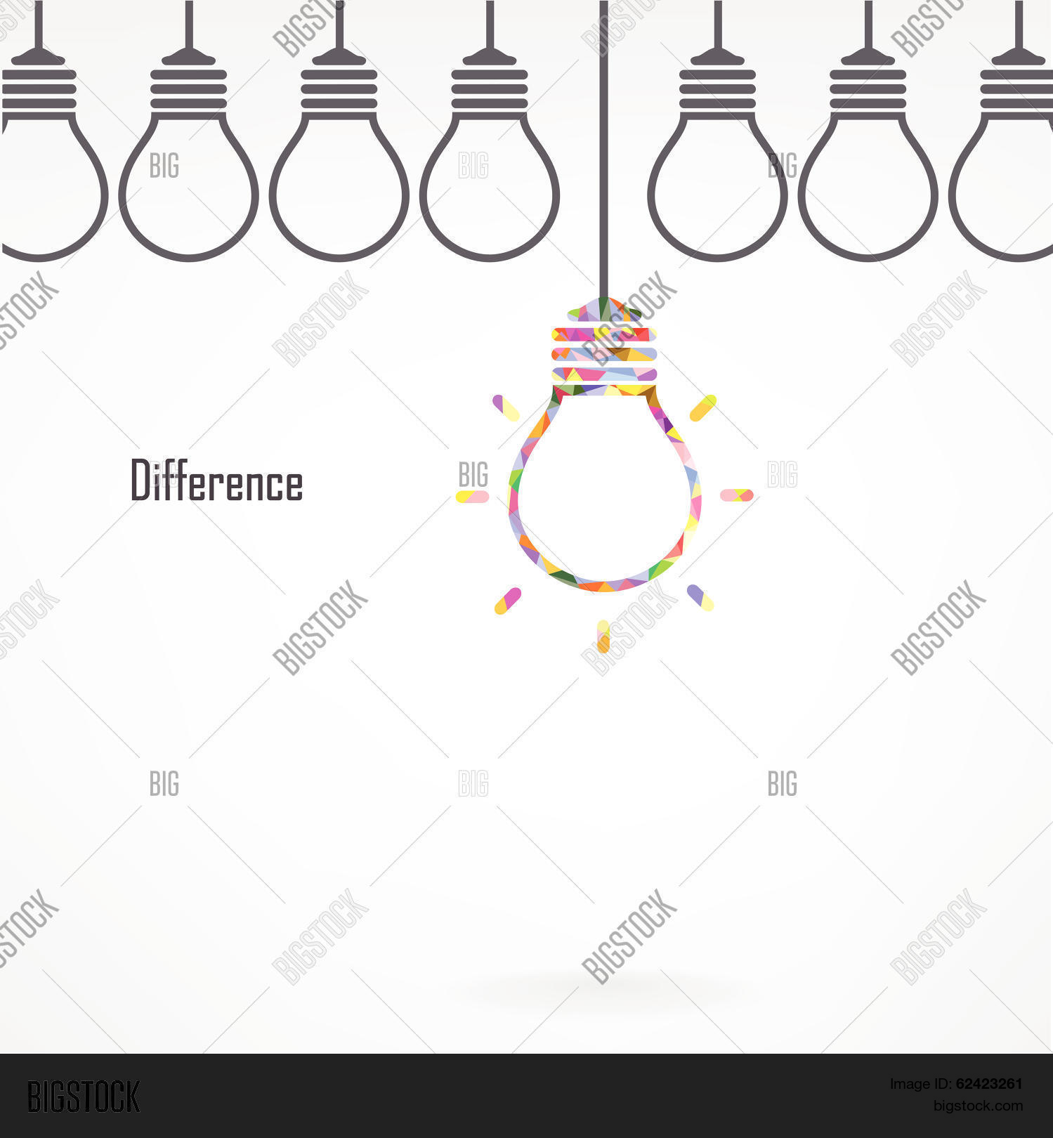 Creative Light Bulb Vector & Photo (Free Trial) | Bigstock