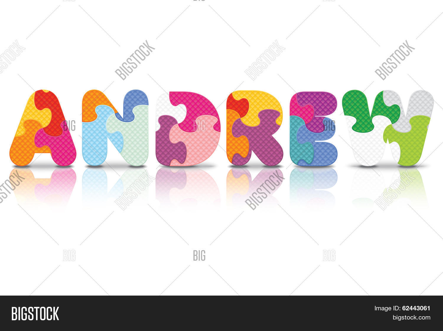 ANDREW Written Vector & Photo (Free Trial) | Bigstock