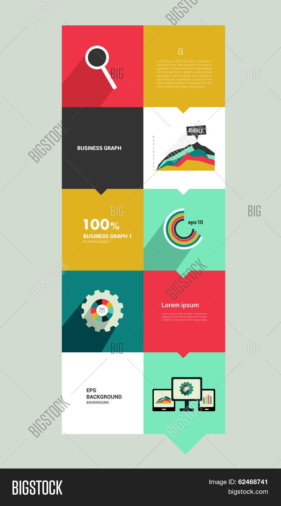 Modern Flat Box Vector & Photo (Free Trial) | Bigstock
