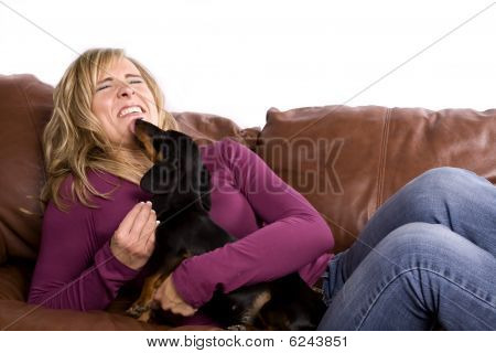 Woman Getting Licked Image & Photo (Free Trial) | Bigstock