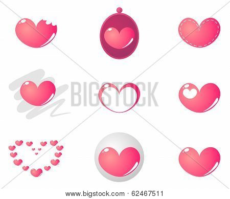 Heart Shape Vector Vector & Photo (Free Trial) | Bigstock
