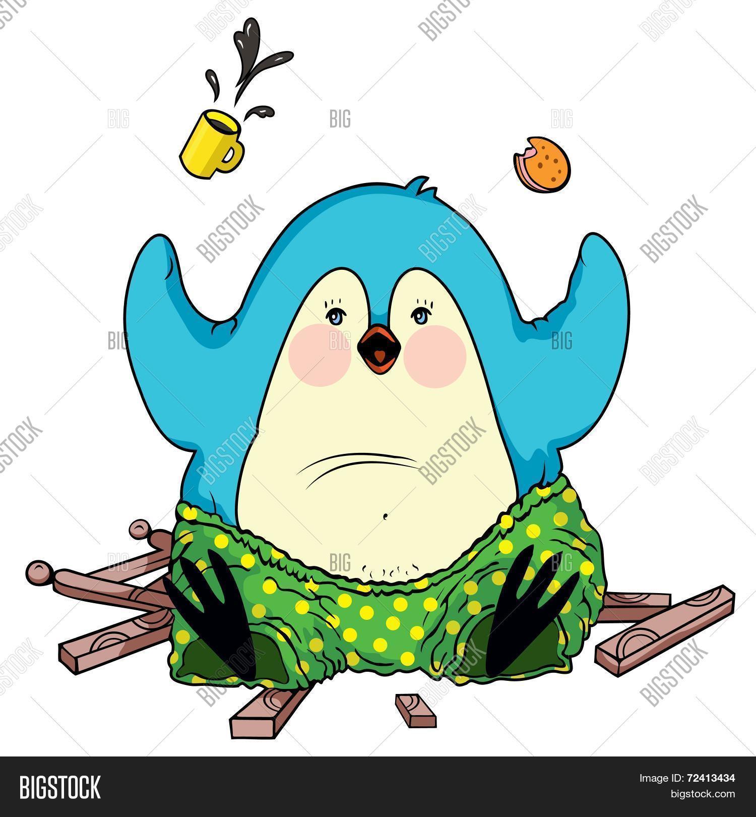 Penguin Fell Vector & Photo (Free Trial) | Bigstock