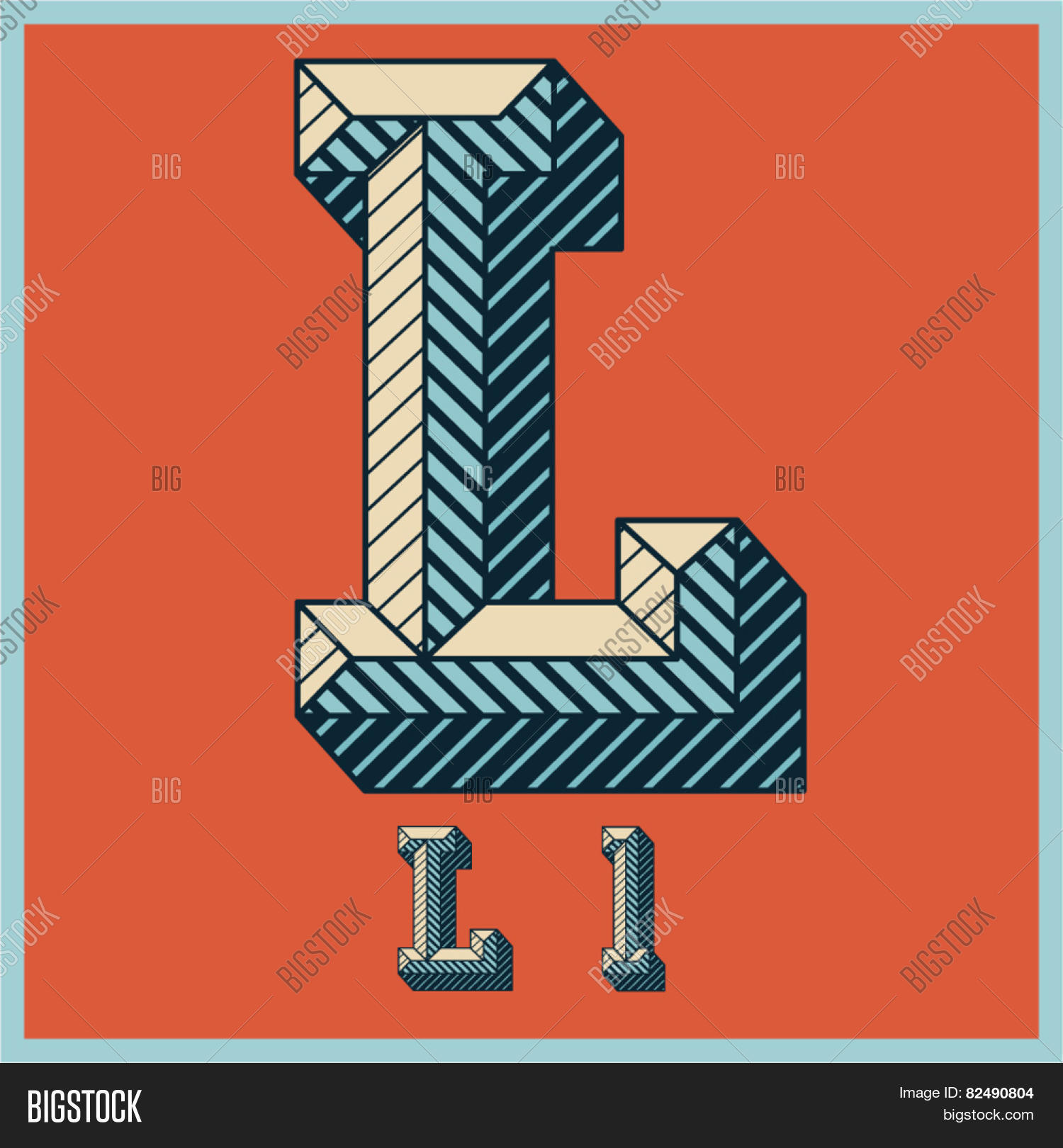 Etched Vector Font Vector & Photo (Free Trial) | Bigstock