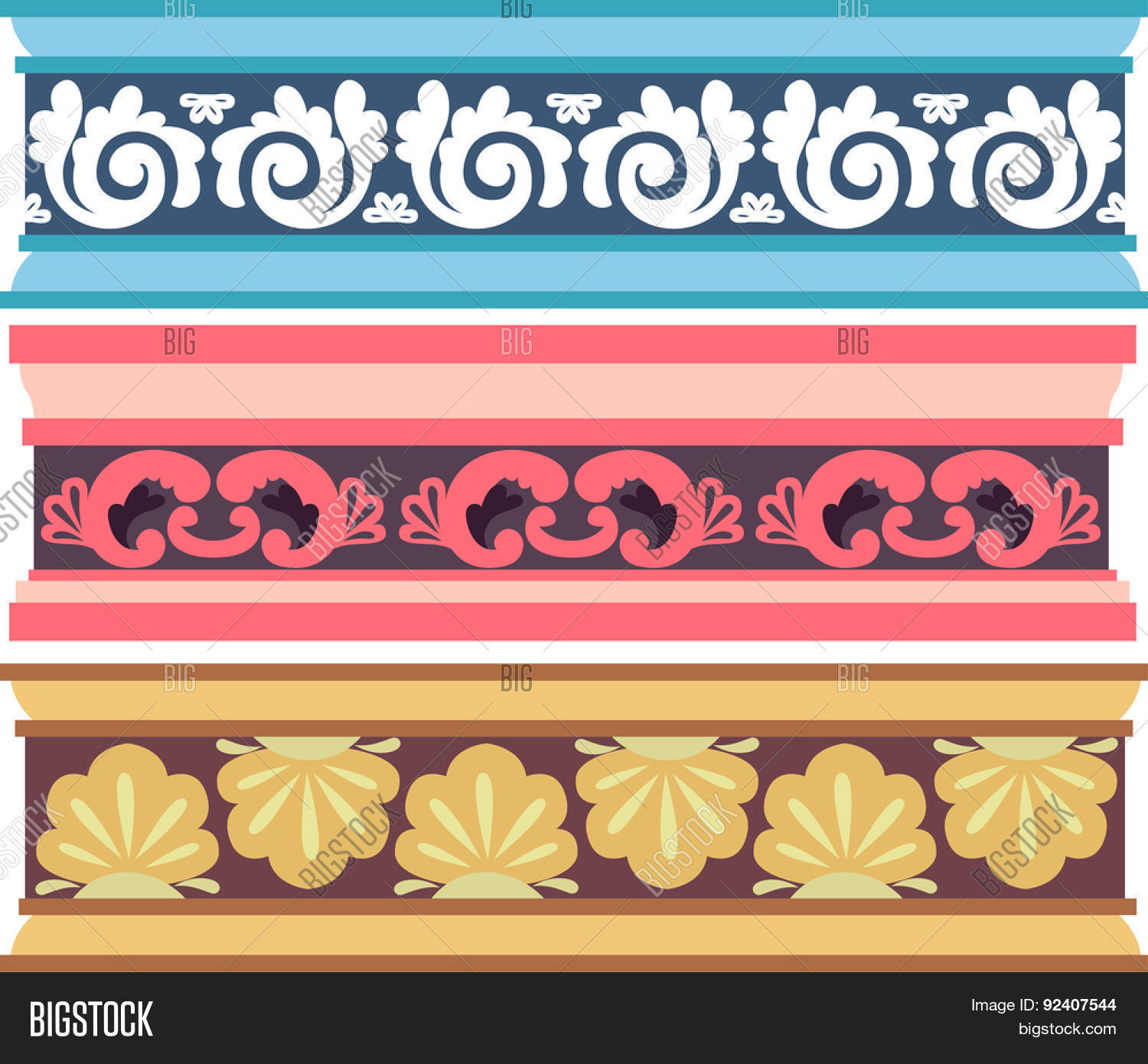 Border Illustration Vector & Photo (Free Trial) | Bigstock