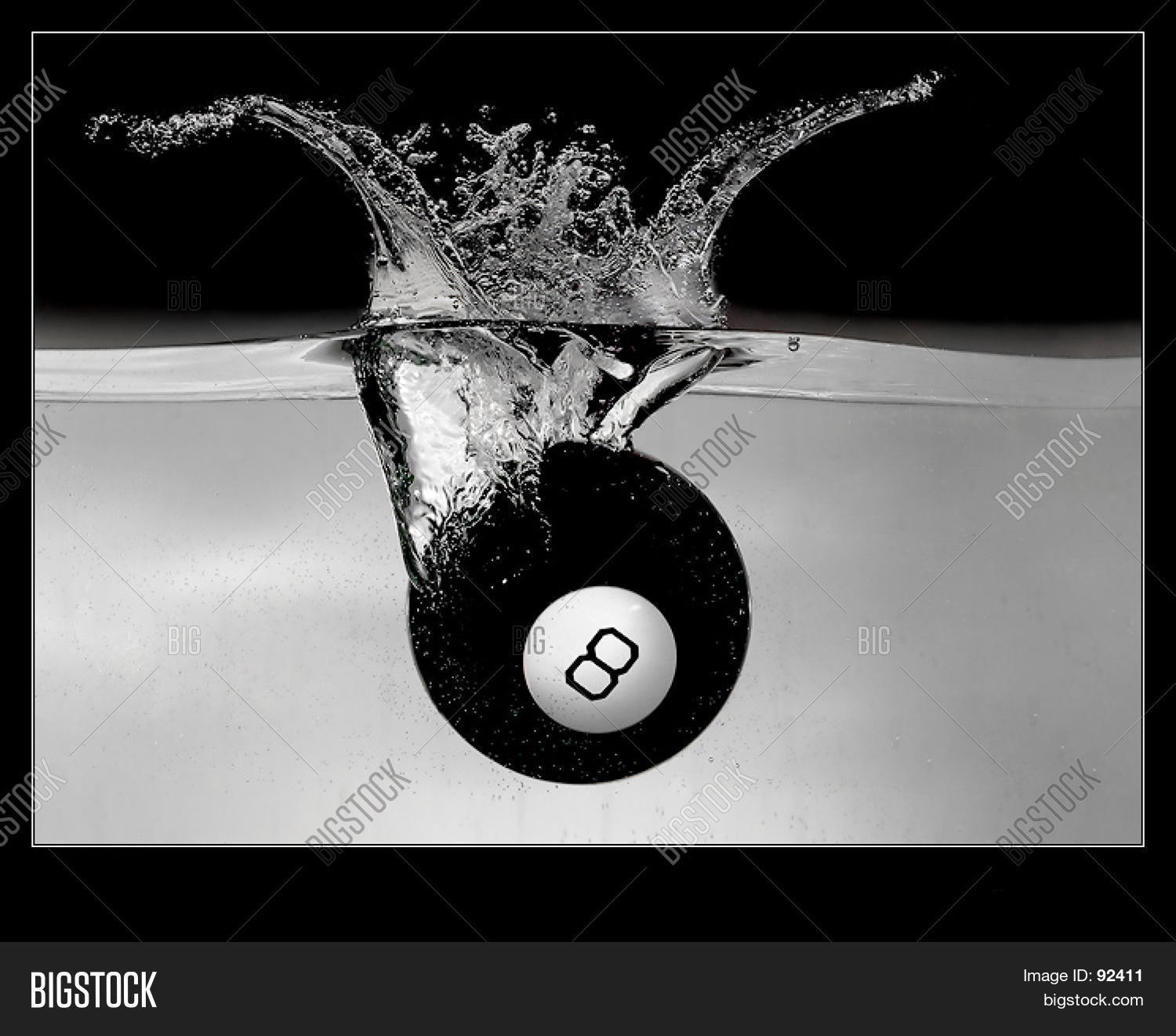 8 Ball Splash Image & Photo (Free Trial) | Bigstock