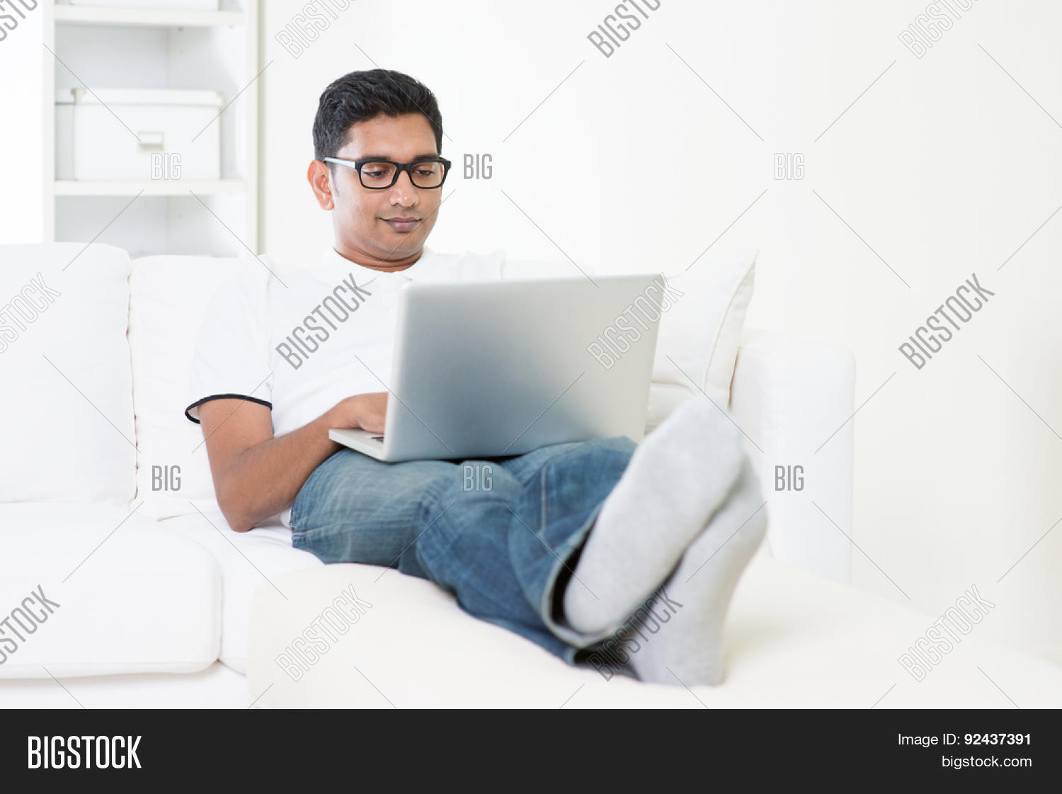 Young Indian Guy Doing Image & Photo (Free Trial) | Bigstock