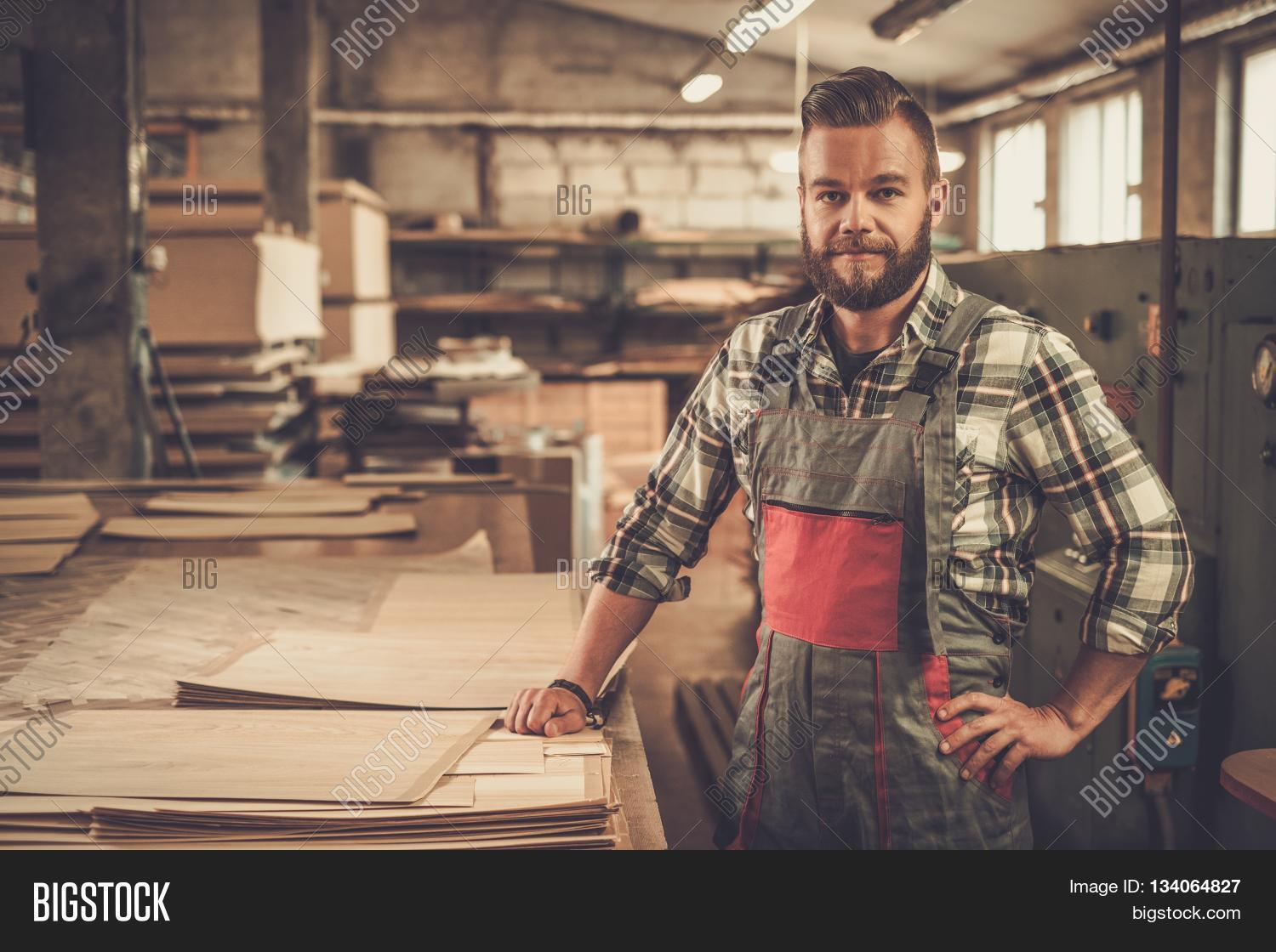 Carpenter Posing On Image & Photo (Free Trial) | Bigstock