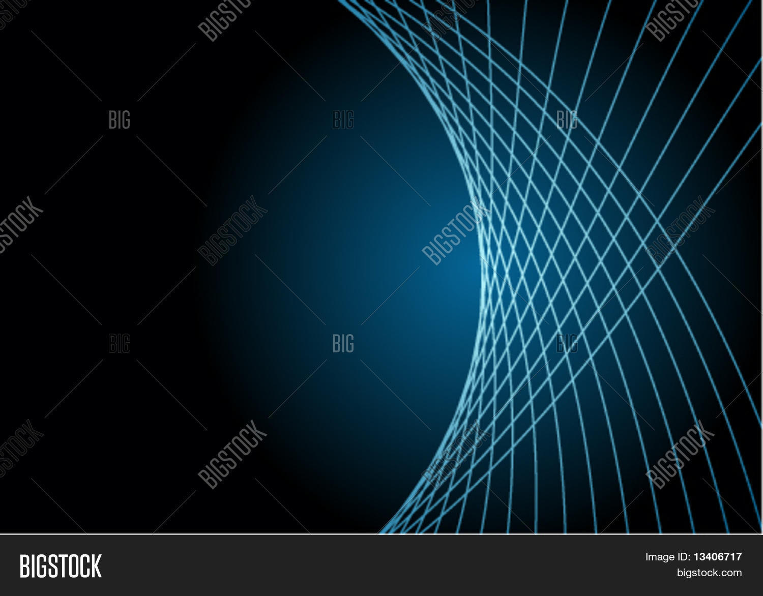 Abstract Blue Wire Vector & Photo (Free Trial) | Bigstock