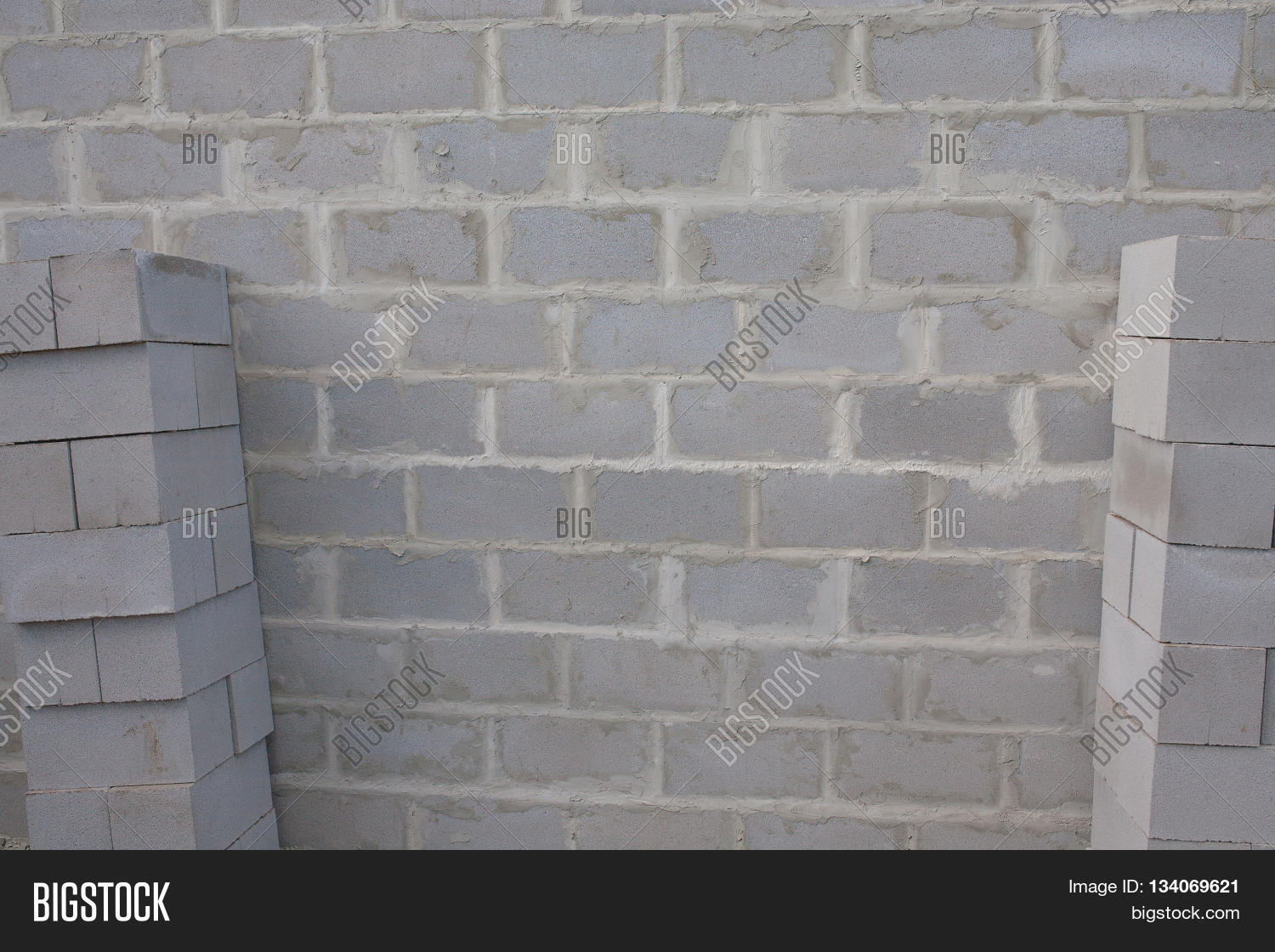 Cinder Block Wall Image & Photo (Free Trial) | Bigstock