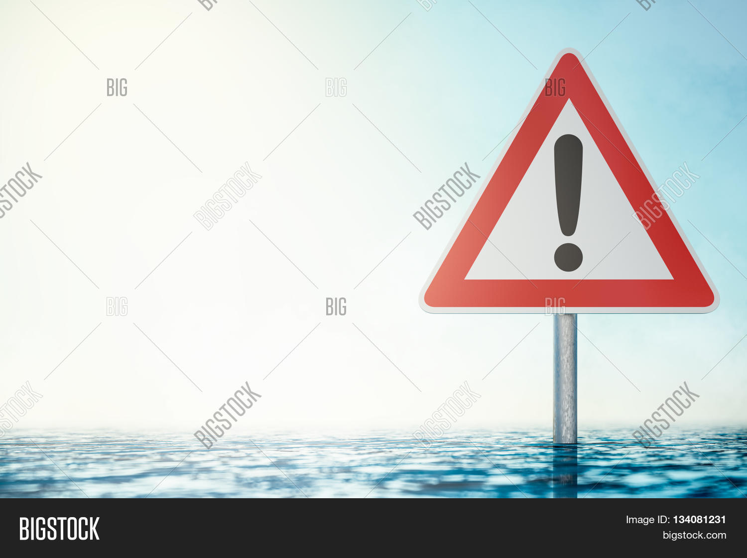 Caution Flood - Image & Photo (Free Trial) | Bigstock