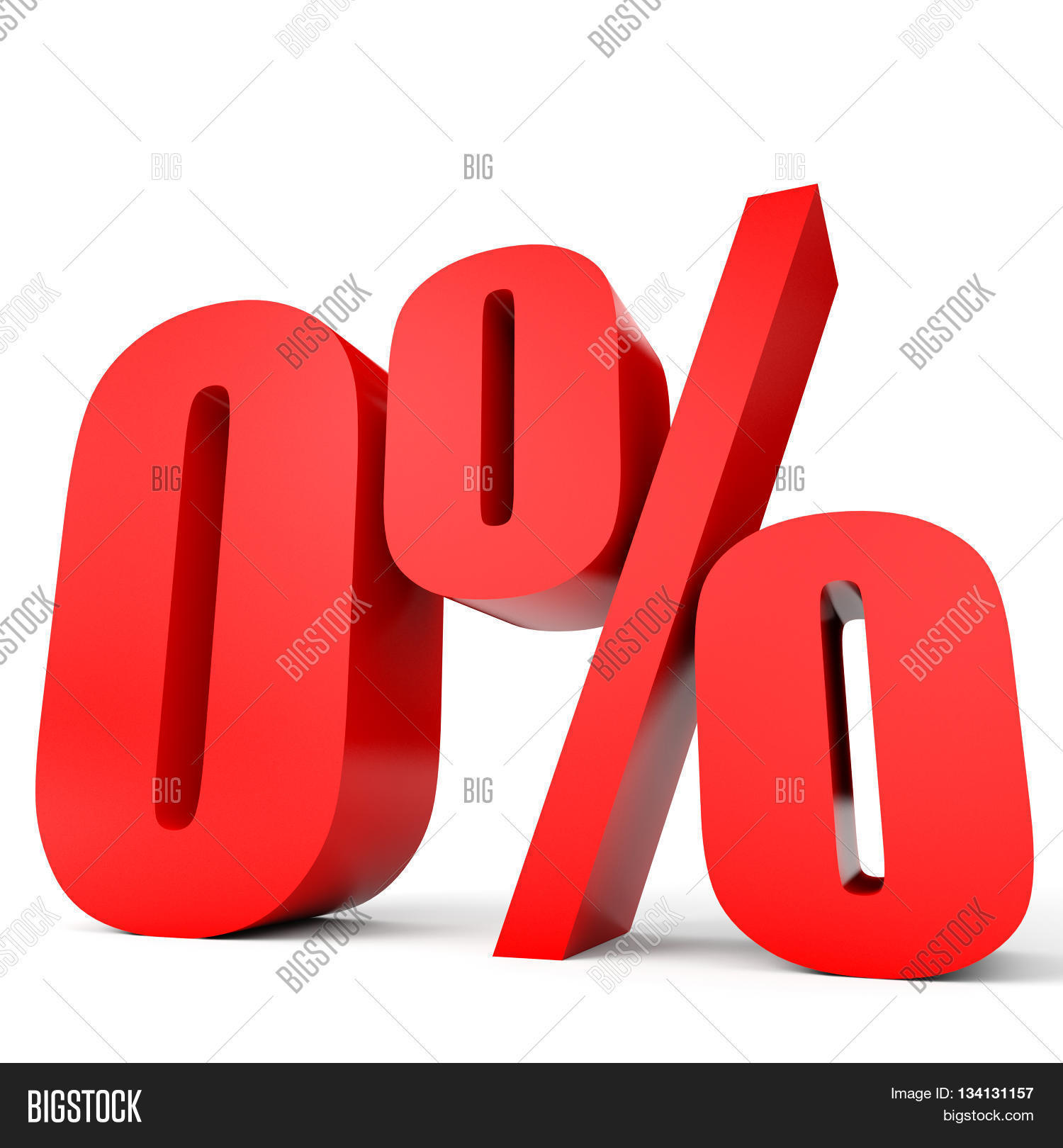 Discount 0 Percent Off Image & Photo (Free Trial) | Bigstock