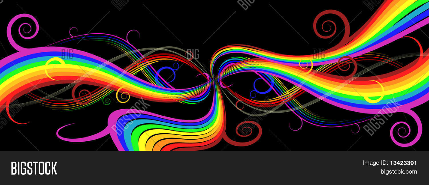 Abstract Rainbow Vector & Photo (Free Trial) | Bigstock