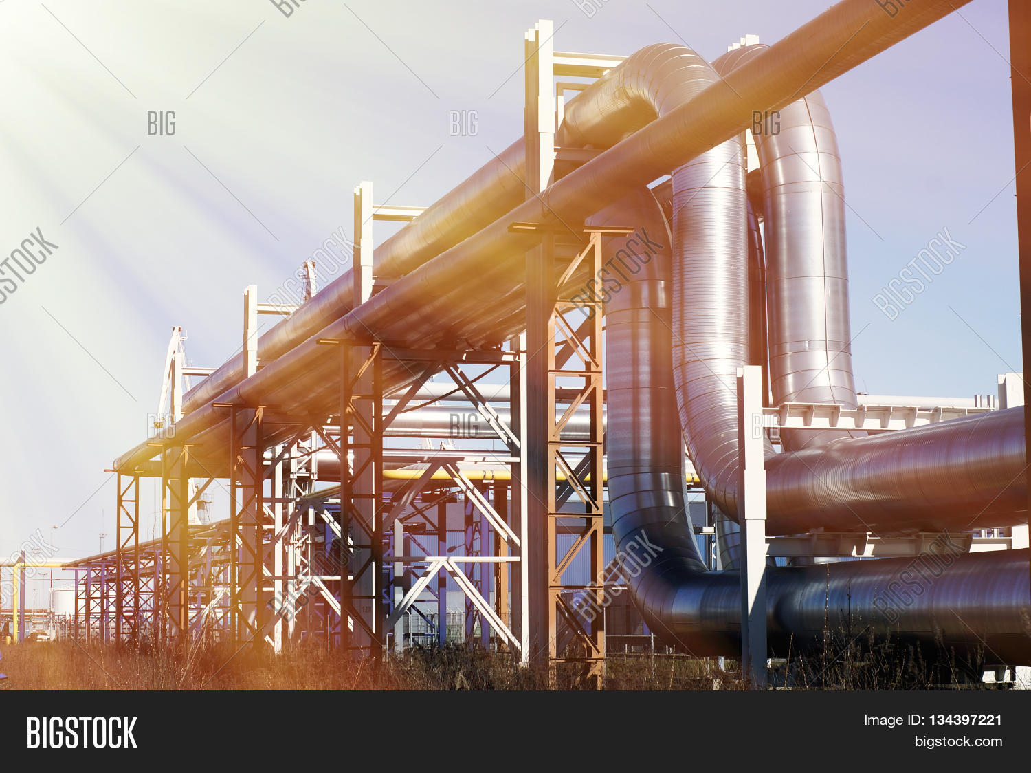 Industrial Pipelines Image & Photo (Free Trial) | Bigstock