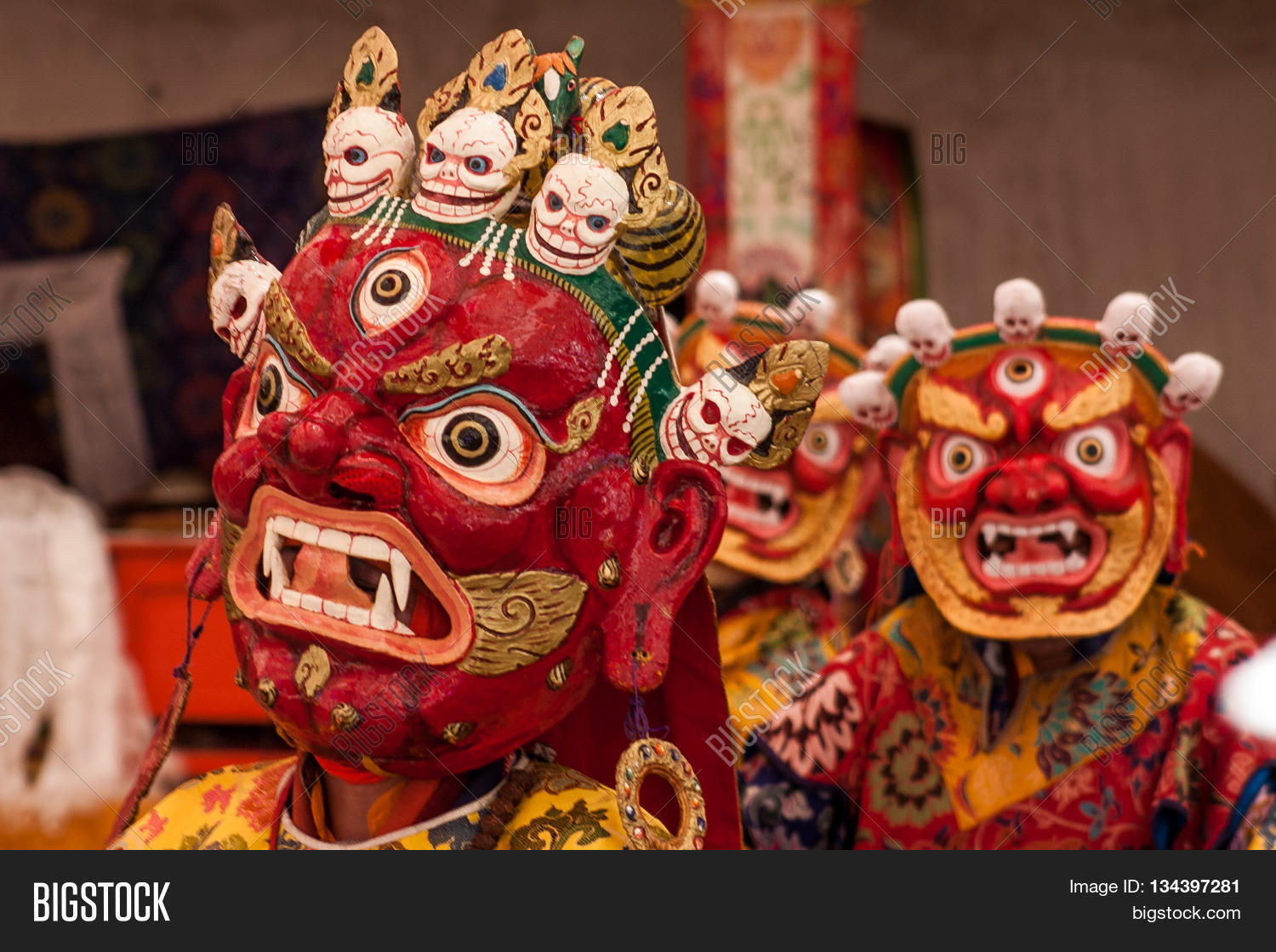 Holy Mask Festival Image & Photo (Free Trial) | Bigstock