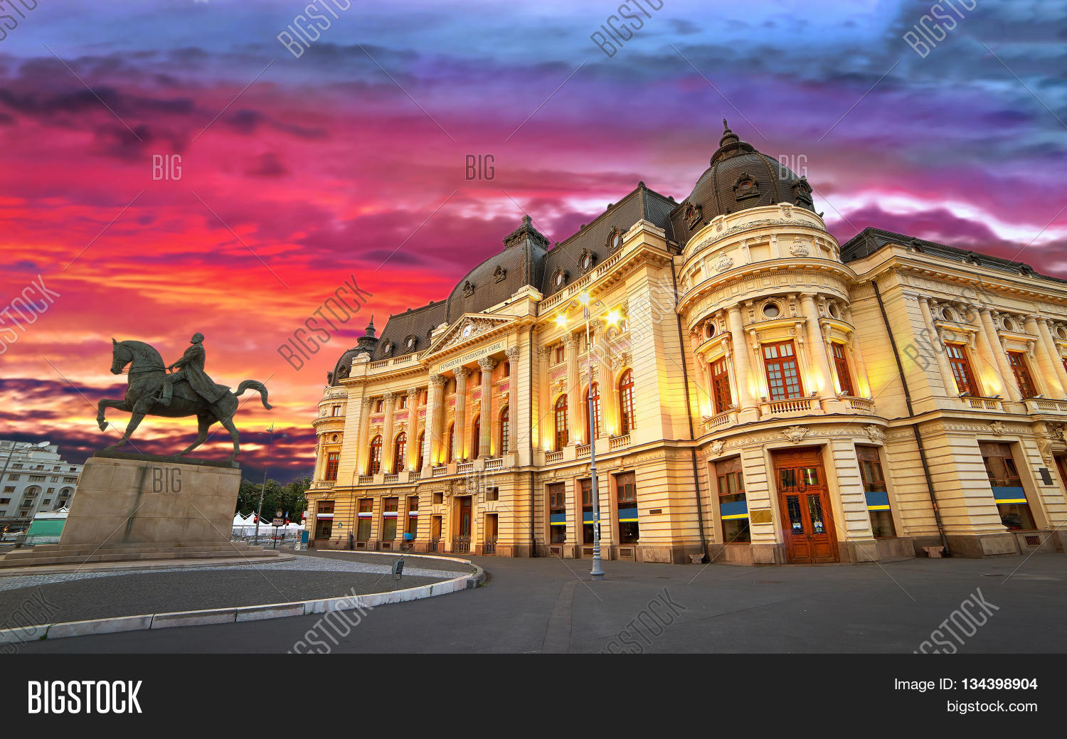 Bucharest By Night Image & Photo (Free Trial) | Bigstock