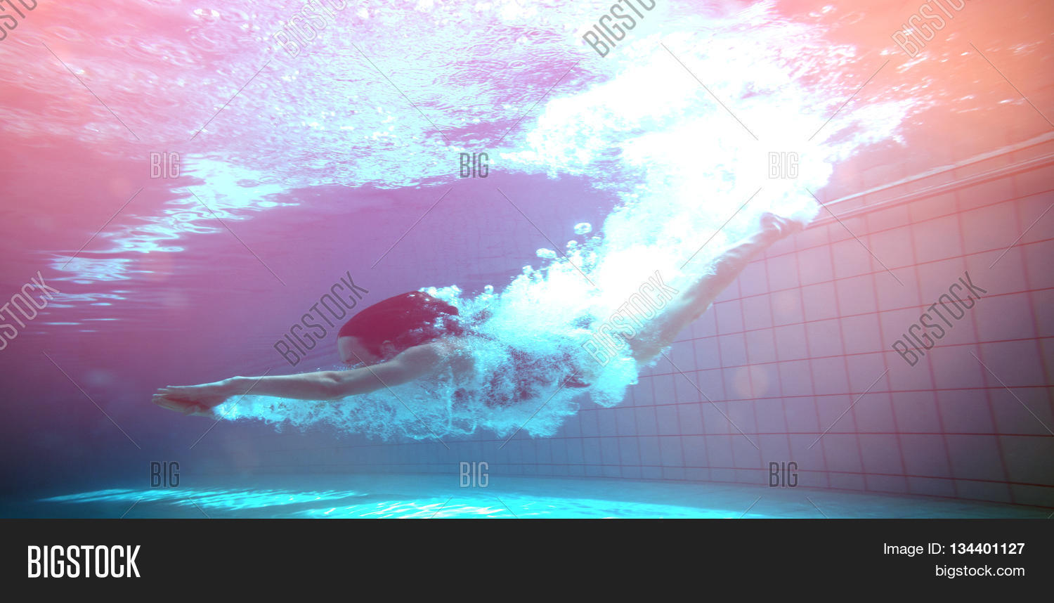 Athletic Swimmer Image & Photo (Free Trial) | Bigstock
