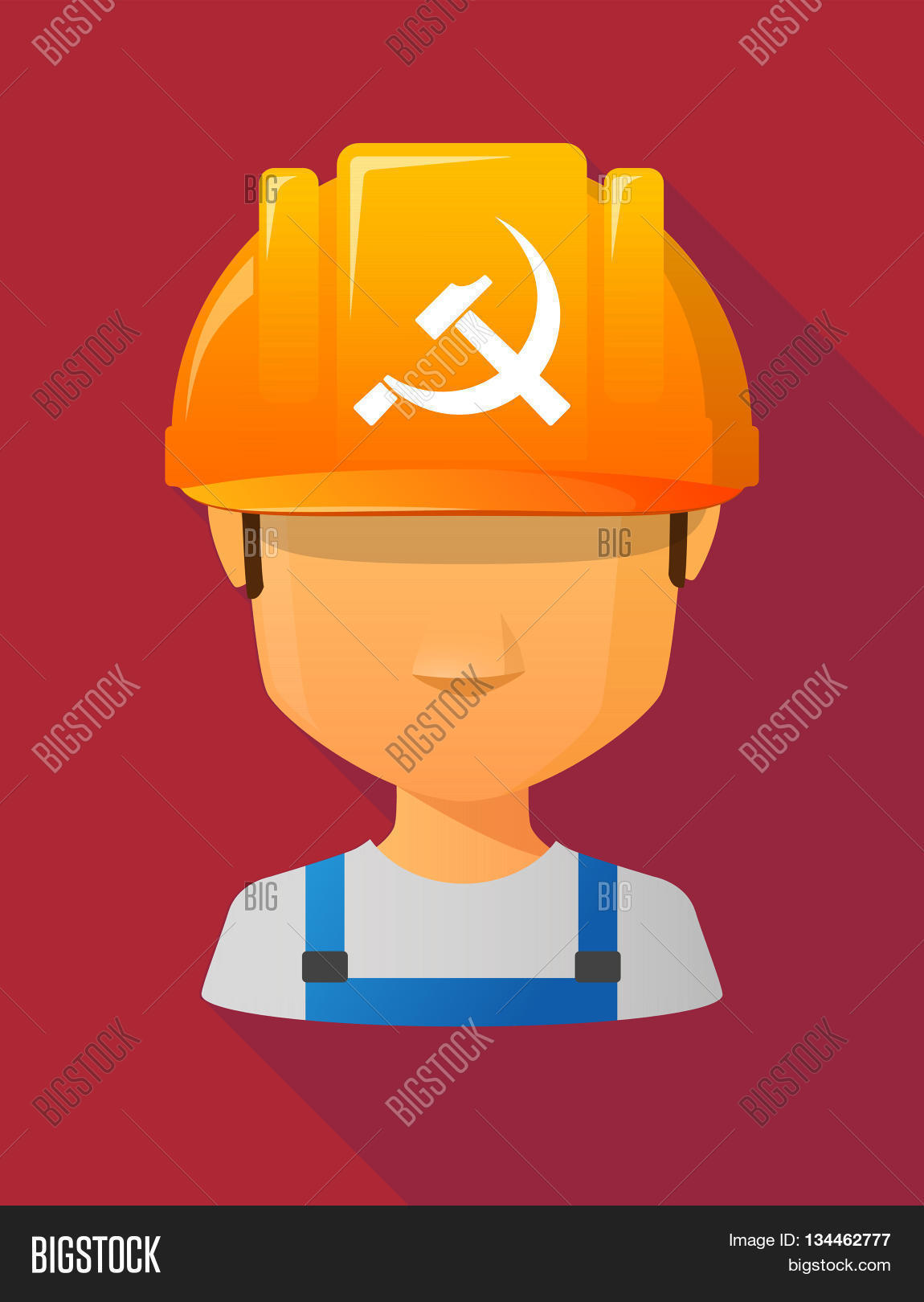 Worker Male Avatar Vector & Photo (Free Trial) | Bigstock