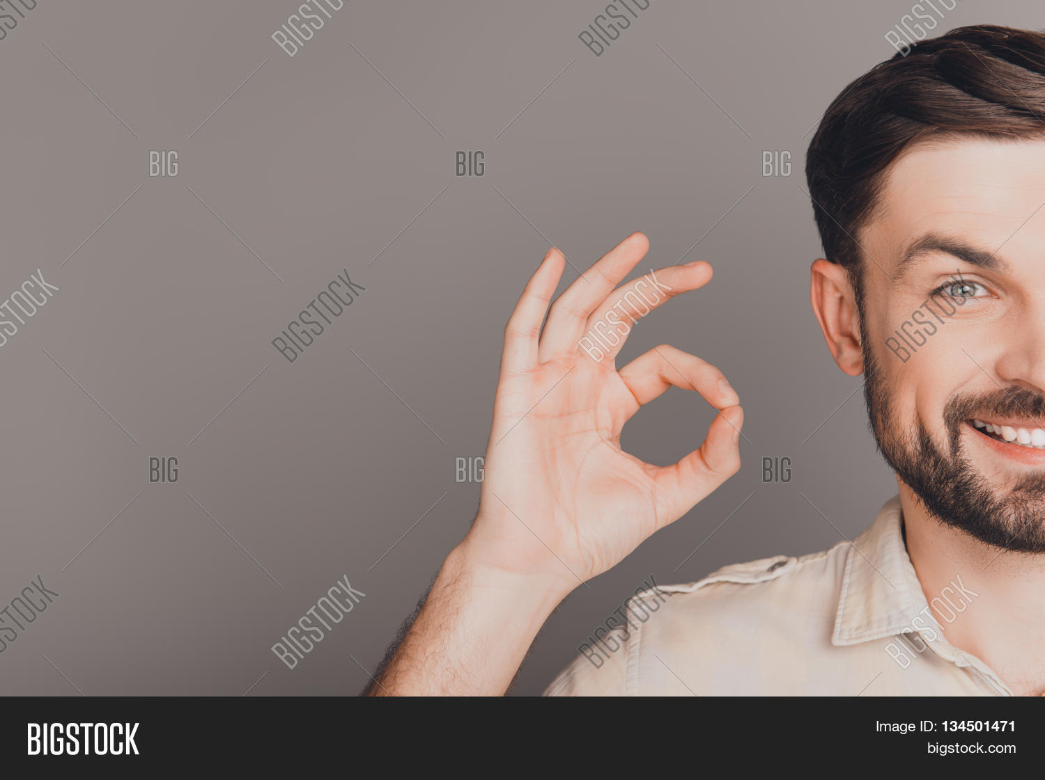 Half-face Portrait Image & Photo (Free Trial) | Bigstock