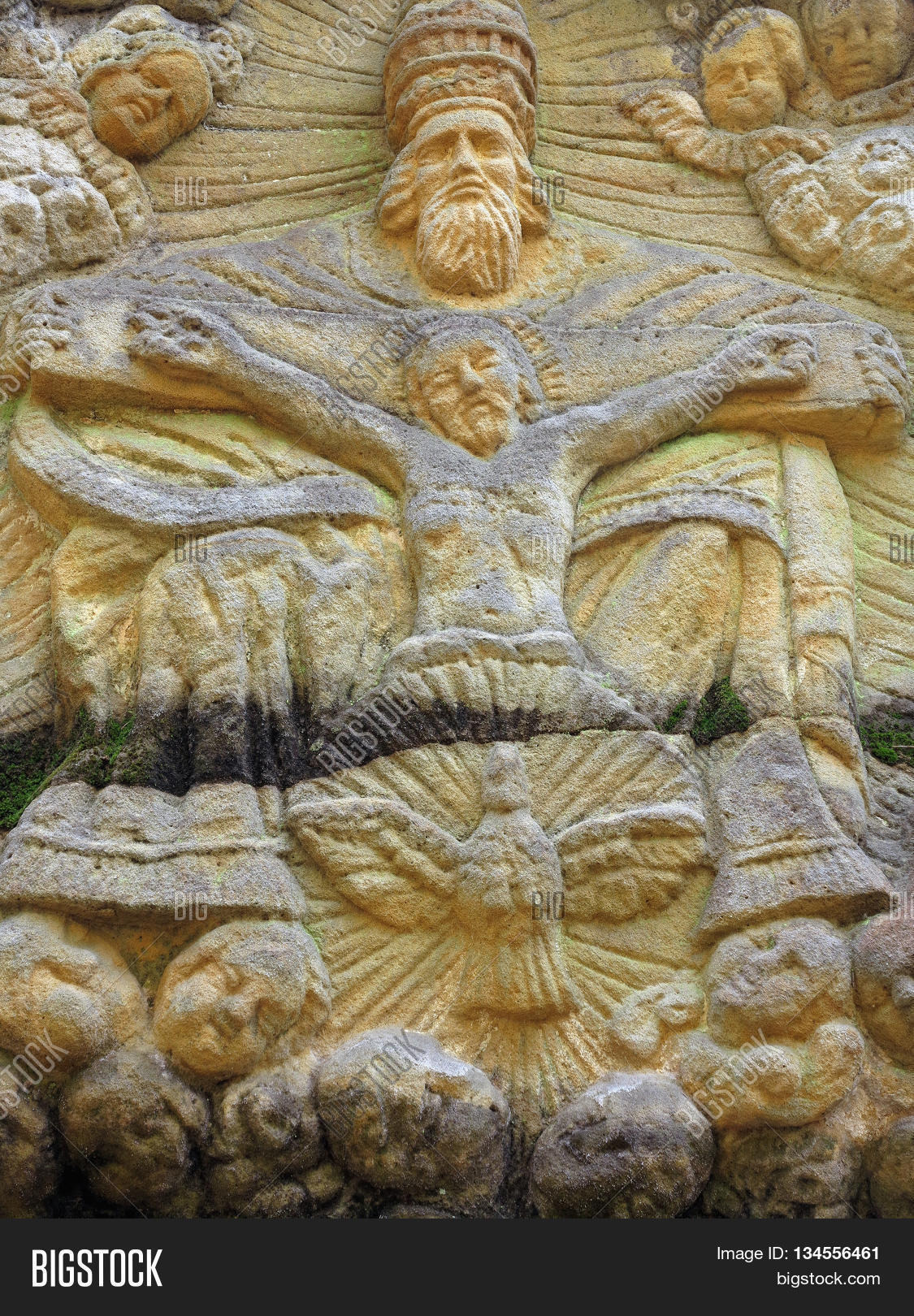 Relief Holy Trinity - Image & Photo (Free Trial) | Bigstock