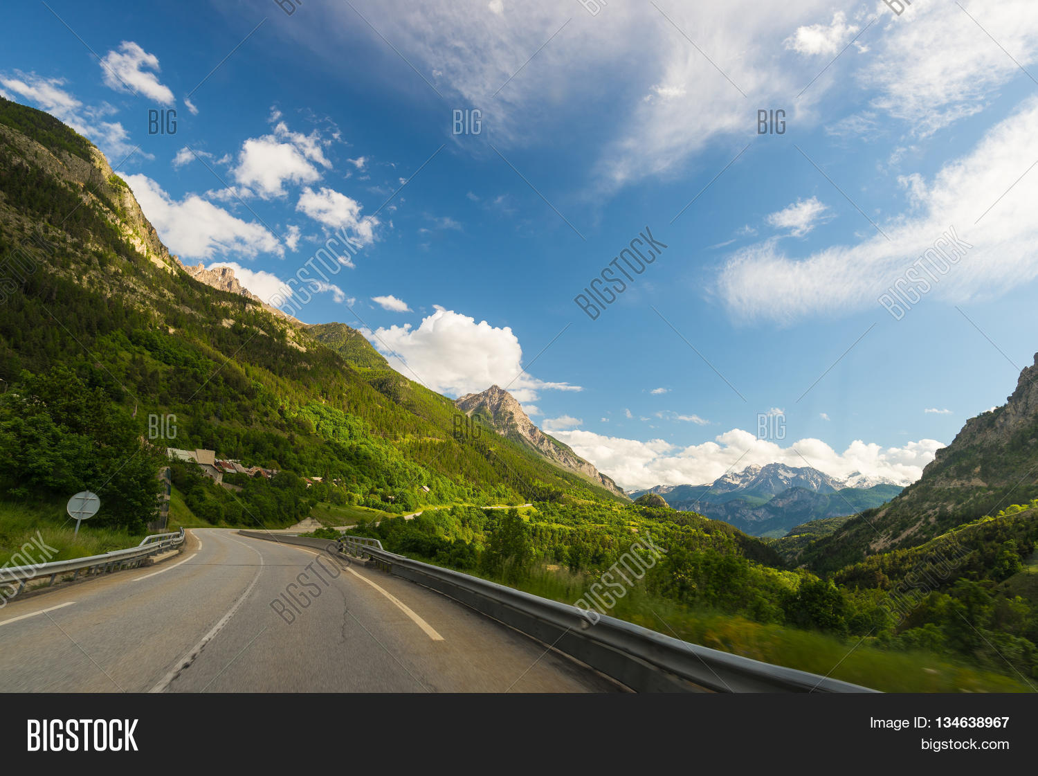 Paved Two Lane Road Image & Photo (Free Trial) | Bigstock