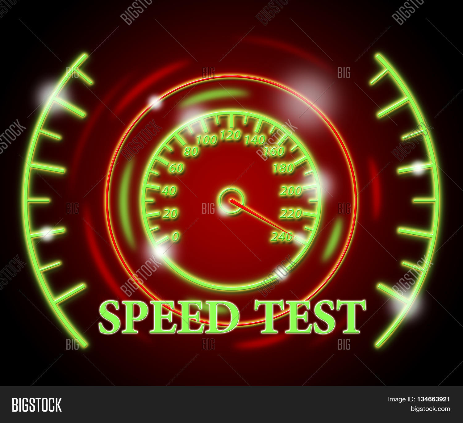 Speed Test Represents Image & Photo (Free Trial) | Bigstock