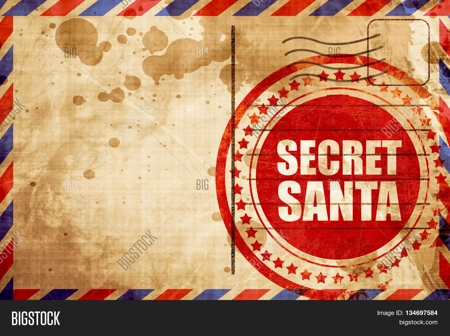 Secret Santa, Red Image & Photo (Free Trial) | Bigstock