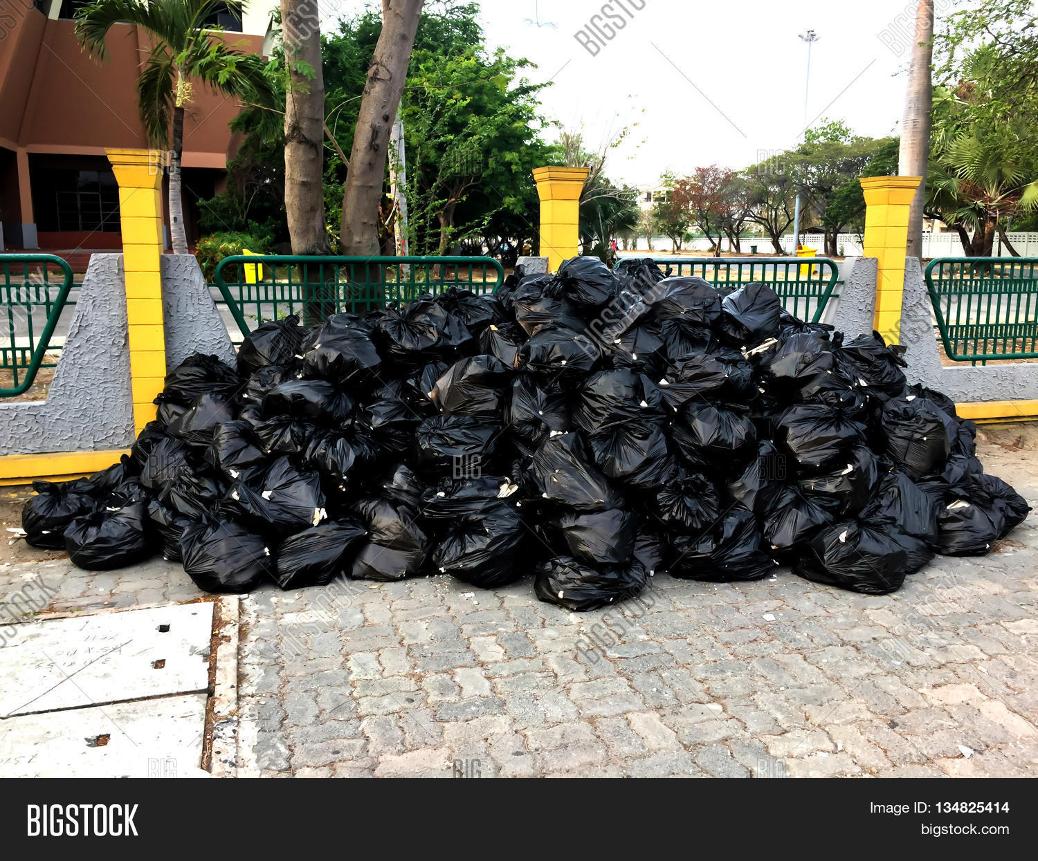 Many Trash Bags Image & Photo (Free Trial) | Bigstock
