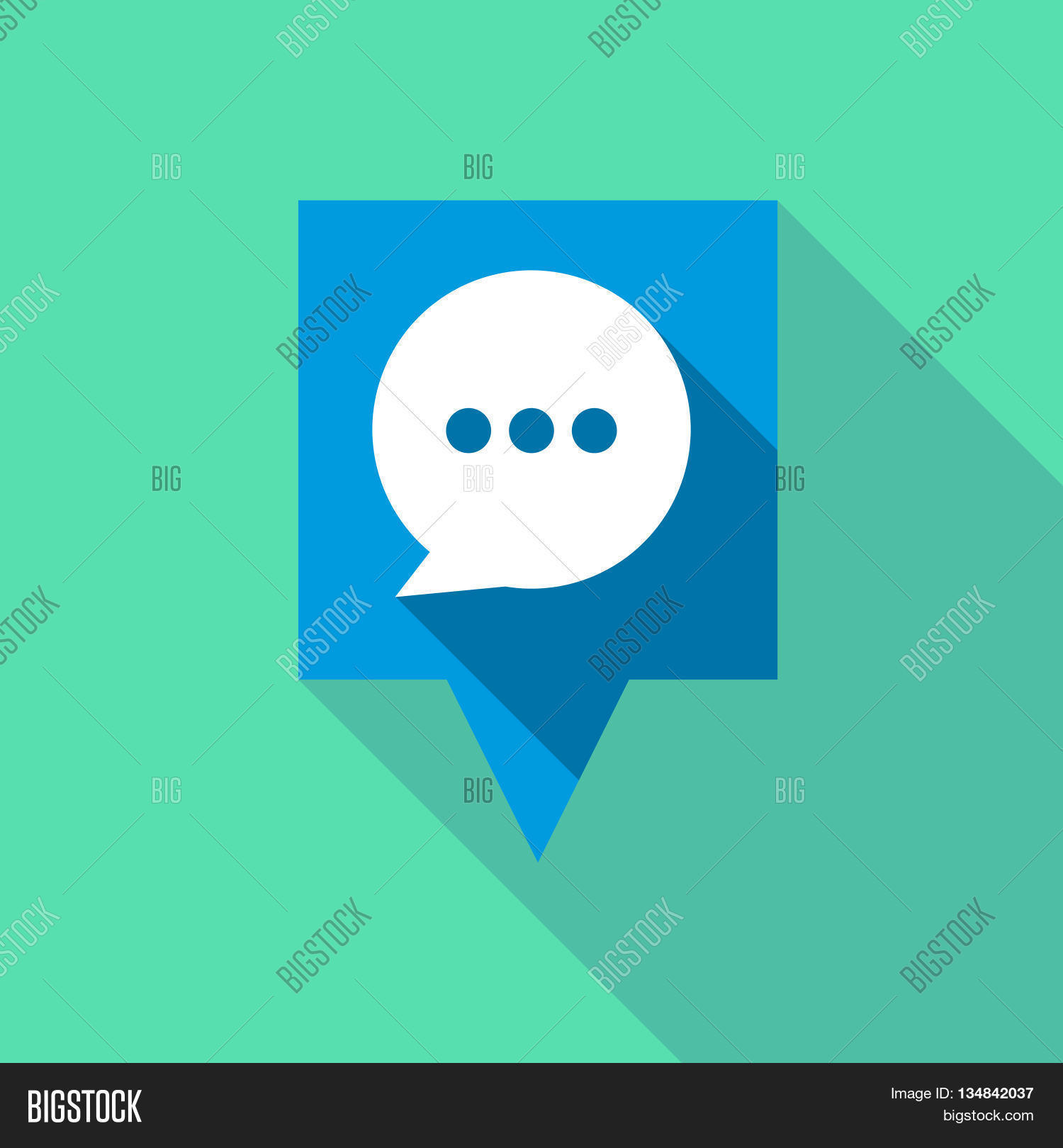 Long Tooltip Icon Vector & Photo (Free Trial) | Bigstock