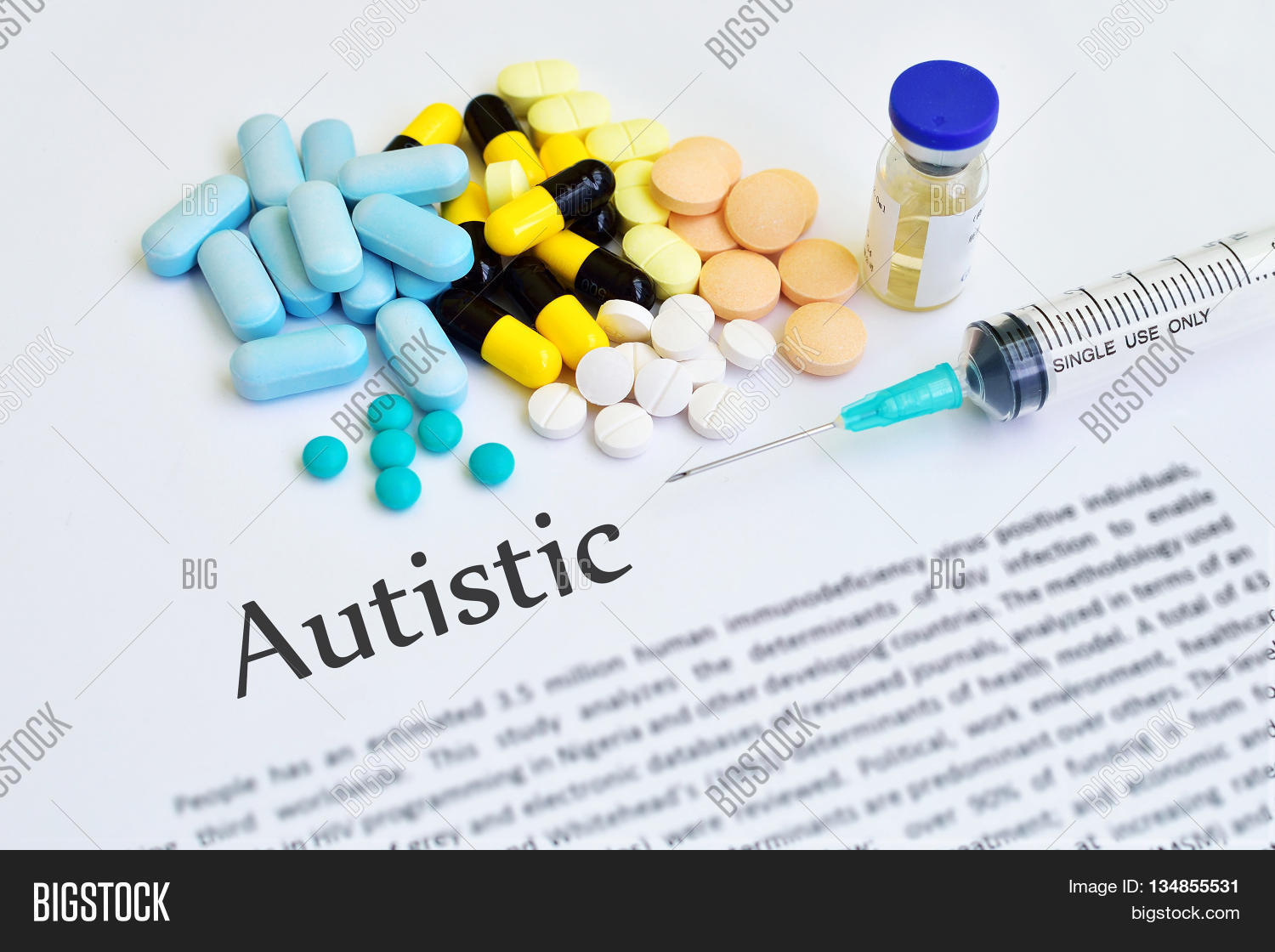 Syringe Drugs Autistic Image & Photo (Free Trial) | Bigstock