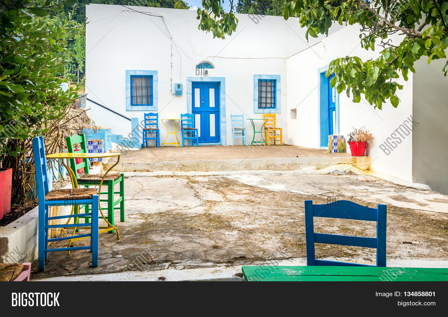 Zia Village Kos Island Image & Photo (Free Trial) | Bigstock
