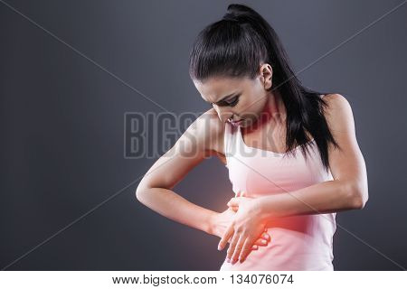 Body Pain. Studio Shot Image & Photo (Free Trial) | Bigstock