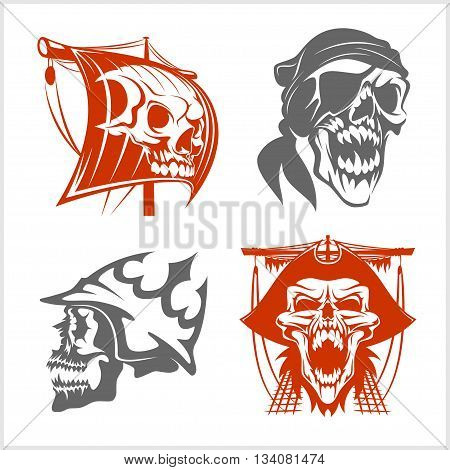 Pirate Symbols - Vector & Photo (Free Trial) | Bigstock