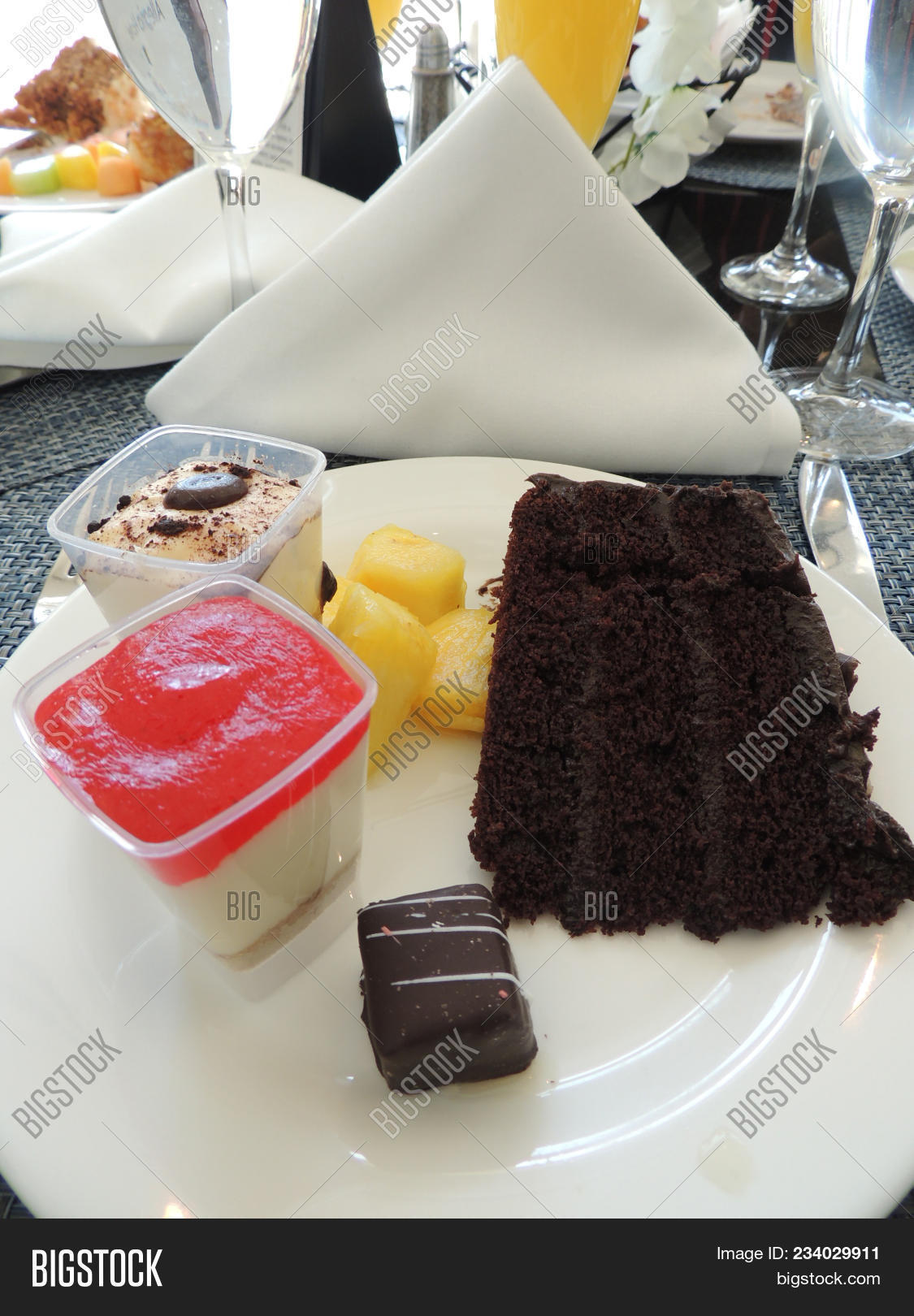 Tasty Desert Enjoyed Image & Photo (Free Trial) | Bigstock