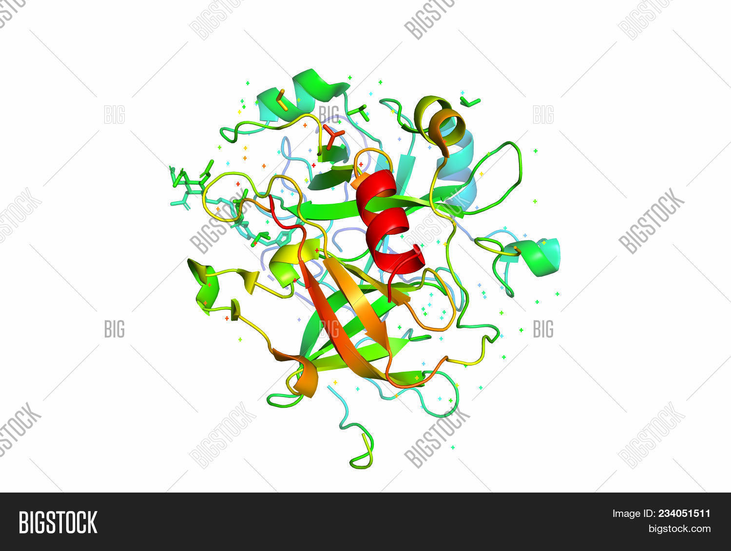 3d Model Protein Image & Photo (Free Trial) | Bigstock