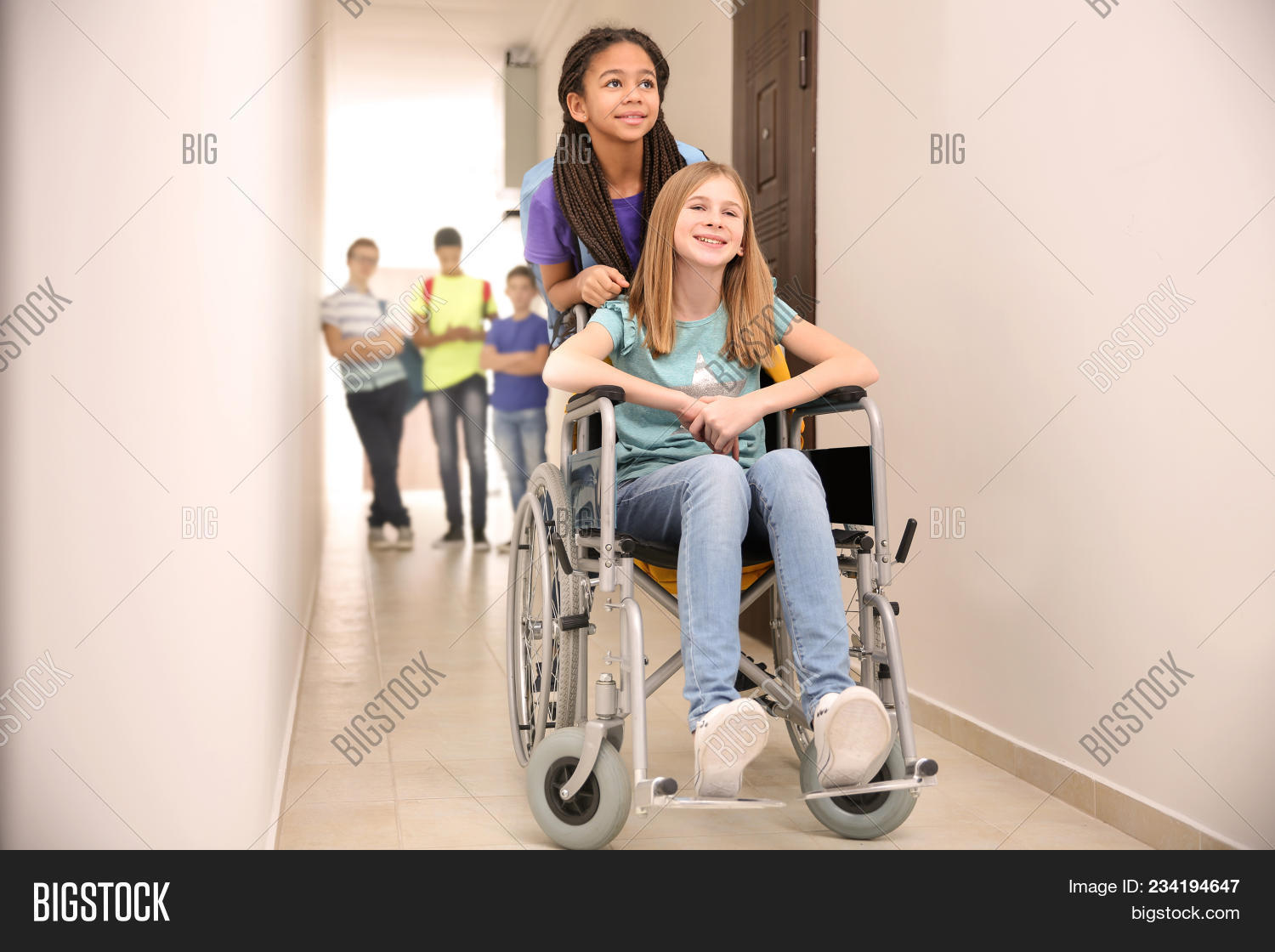 Classmate Helping Girl Image & Photo (Free Trial) | Bigstock