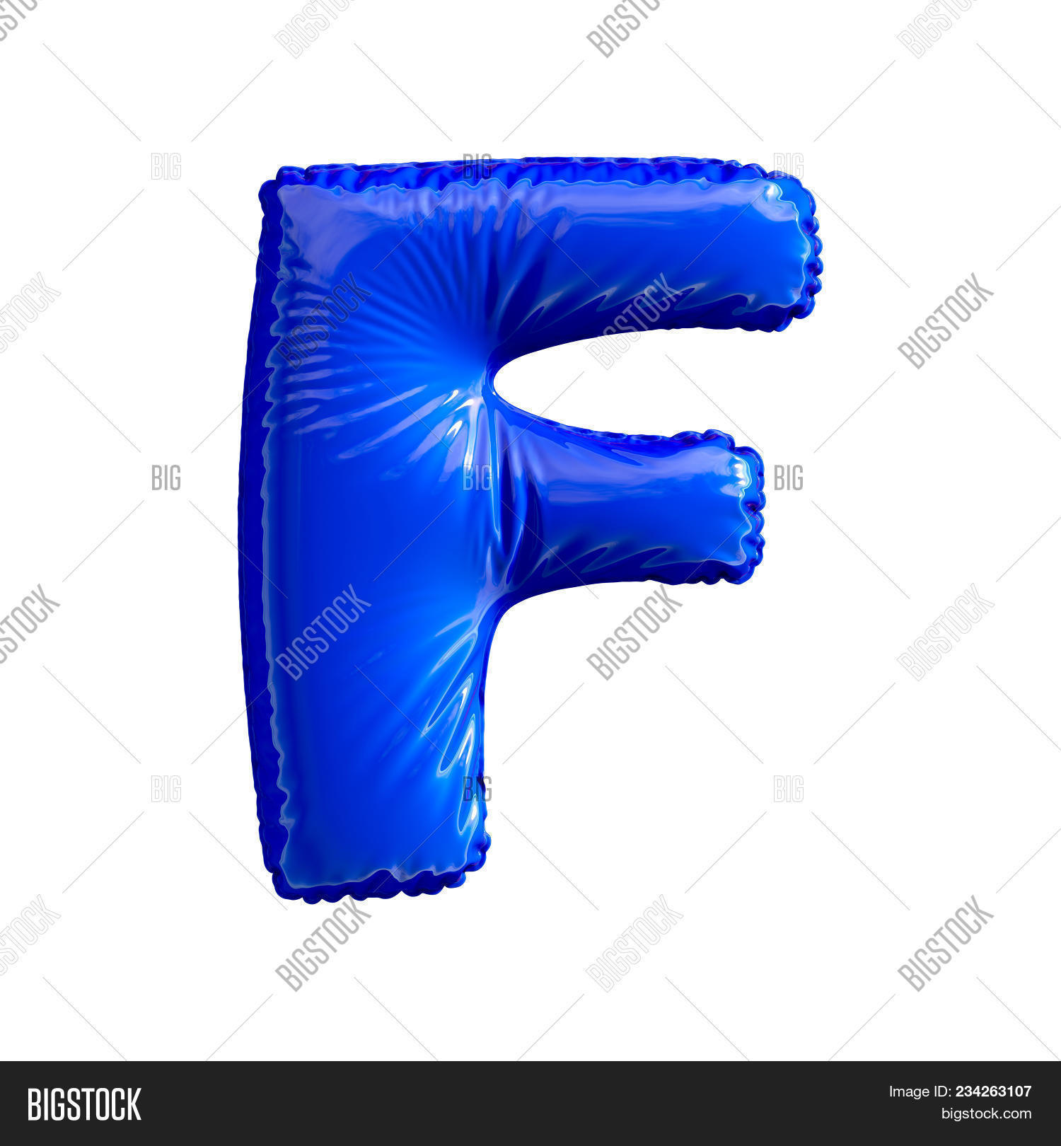 Blue Letter F Made Image & Photo (Free Trial) | Bigstock
